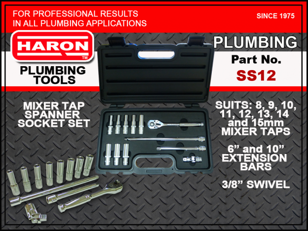 PO Mixer Tap Socket Set PowAGroup Global Pty Ltd